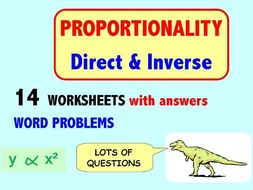 Proportion, Direct and Inverse | Teaching Resources