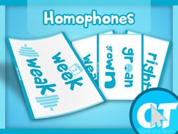 Homophones Display Pack | Teaching Resources