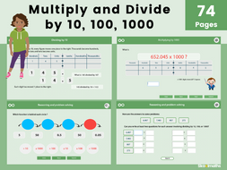Multiply and Divide by 10, 100 and 1000 | Teaching Resources