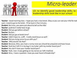 Micro Leadership: Students as Leaders | Teaching Resources