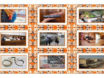 Crime, Law Enforcement, and Courts 6 Spanish Photo Game Bundle ...