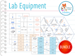 Chemistry lab equipment - 4x Activities and games (KS3/4) | Teaching ...