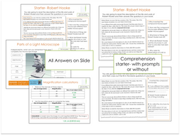 B1.1 The world of the Microscope AQA 9-1 Lesson- No Prep | Teaching ...