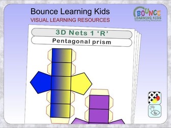 3D nets (3D shapes) by BounceLearningKids | Teaching Resources
