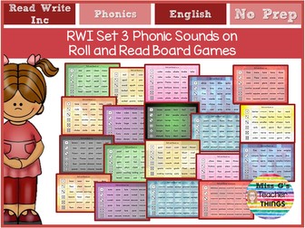 RWI set 1, 2 and 3 phonics bundle | Teaching Resources