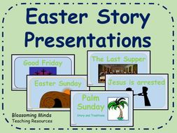 Easter Presentations (Holy Week) by blossomingminds | Teaching Resources