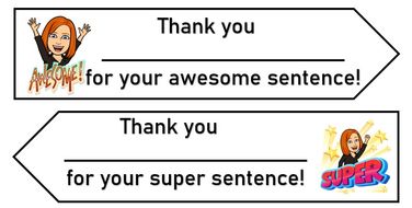 Great Sentence Arrows | Teaching Resources