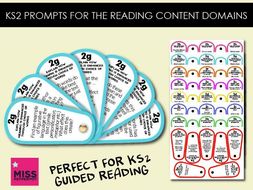 Questions for KS2 Reading Content Domains, Guided Reading Prompts ...
