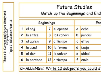 THEME 2 TOPICS 1-4 Spanish Vocabulary Practice | Teaching Resources