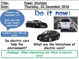 GCSE Physics: Generating Electricity Bundle | Teaching Resources
