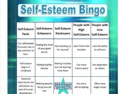 Self-Esteem Bingo | Teaching Resources