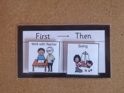 First Then Boards TEACCH (First, Next) | Teaching Resources