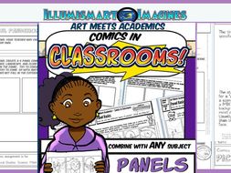 Comics in Classrooms Lesson: Basic Panels for Comic Strips and Pages ...