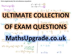 Factorising - Y11 Maths Exam Questions | Teaching Resources