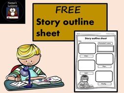 FREE story outline sheet | Teaching Resources