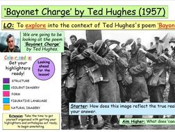 'Bayonet Charge' Ted Hughes | Teaching Resources