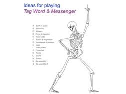 Ideas for Playing Tag Games & messenger | Teaching Resources