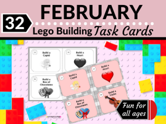 Winter Bundle of LEGO Building Challenges | Teaching Resources