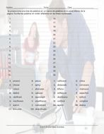 Verbs Ending in CAR 1 Alphabetical Order I Spanish Worksheet | Teaching ...