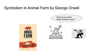 Symbolism and Figurative Language in Animal Farm by George Orwell KS3/4 ...