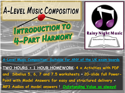 A LEVEL MUSIC COMPOSITION Harmonising a Melody AQA Edexcel OCR Eduqas ...