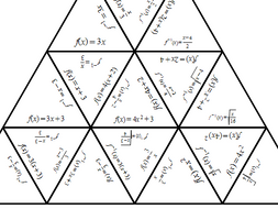 Inverse functions Tarsia Puzzle | Teaching Resources