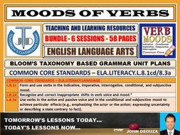 MOODS OF VERBS: TEACHING AND LEARNING RESOURCES | Teaching Resources