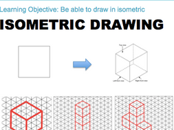 Isometric Drawing Lesson | Teaching Resources
