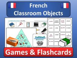 French Classroom Objects Games (Les Objets de la Classe) by FullShelf ...