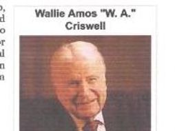 W.A. Criswell (1909-2002) | Teaching Resources
