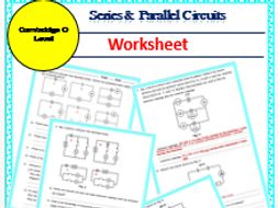 Series and Parallel Circuits | Teaching Resources