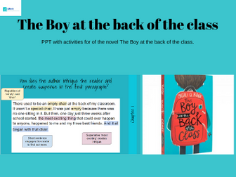 The Boy at the Back of the Class PPT and Booklet | Teaching Resources