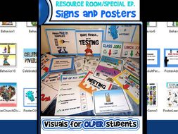 Special Education (Resource Room) Signs and Posters! 30+ Posters ...