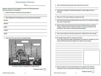 The Ottoman Empire - Stage 4 History Lessons and Revision | Teaching ...